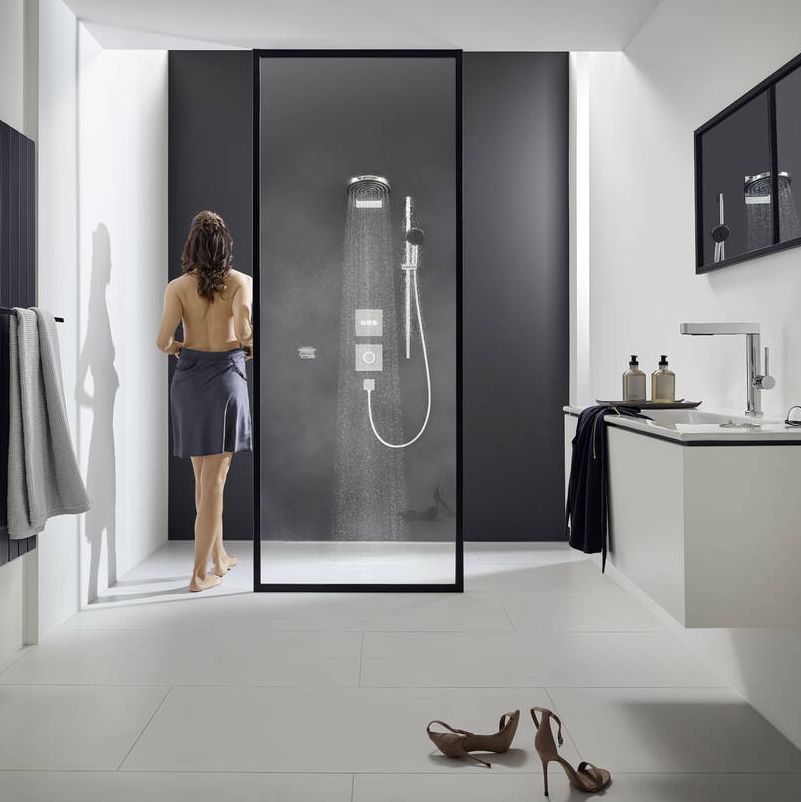 Душевая штанга Hansgrohe Pulsify 65 см со шлангом 160 см, хром ...