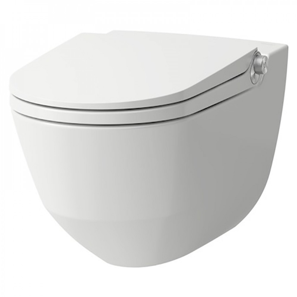 Унитаз-биде подвесной Laufen Cleanet Riva Rimless, белый ...