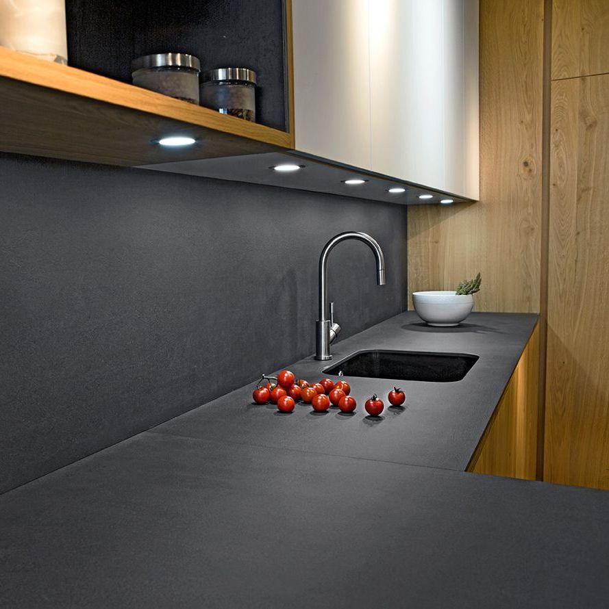 Керамогранит Laminam Calce Antracite 100х300, 3,5mm купить в Украине ...